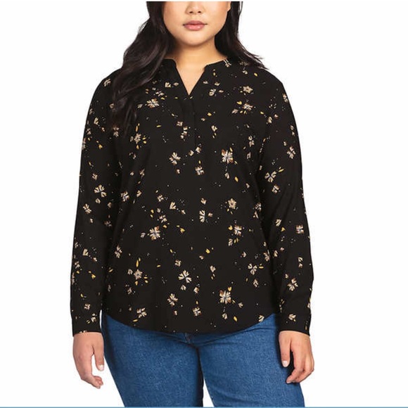 Hilary Radley | Tops | Hilary Radley Ladies Women Long Sleeve Blouse ...